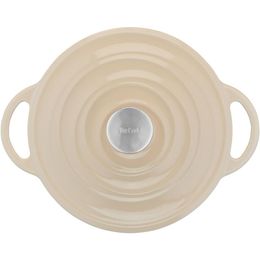 Tefal Kochtopf &raquo;LOV&laquo; 1 Stk. tlg. Gusseisen beige