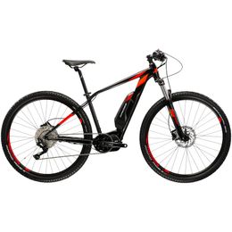 Kross Damen &raquo;E-MTB Level Boost 1.0 504 29 Zoll schwarz&laquo; 10 Gang Shimano DEORE M6000 Schaltwerk Kettenschaltung Mittelmotor 250 W Pedelec, 
