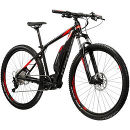 Kross Herren &raquo;E-MTB Level Boost 1.0 504 29 Zoll schwarz&laquo; 10 Gang Shimano DEORE M6000 Schaltwerk Kettenschaltung Mittelmotor 250 W Pedelec, 