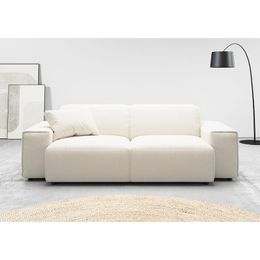 Home Affaire 2,5-Sitzer &raquo;Glimminge auch in Breitcord, Feincord + Easy care-Bezug&laquo; besondere Kedern&auml;hte, Zierkissen wei&szlig; 96% Polyester, 4% Polyacryl