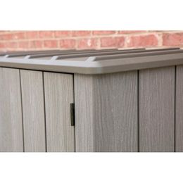 Lifetime Garten-Ger&auml;teschrank grau HDPE (High Density Polyethylen)