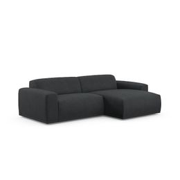 Trendmanufaktur Ecksofa &raquo;Braga, mit hochwertigem Kaltschaum, L-Form, in Cord erh&auml;ltlich&laquo; modernes Sofa, Couch mit hohem Sitzkomfort, 255/72/160 cm (B/