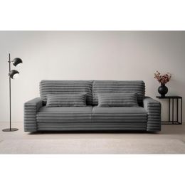 LeGer Home by Lena Gercke Schlafsofa &raquo;Imoga, Polster mit Schlaffunktion, 3-Sitzer Sofa, Couch mit Bettkasten&laquo; in modernen Farben und Stoffen, 