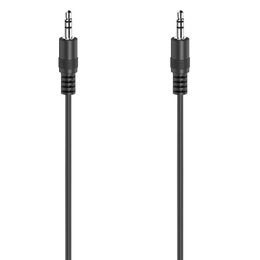 Hama Audio-Kabel &raquo;Audio-Kabel 3,5-mm-Klinken-St.-3,5-mm-Klinken-St., Stereo 0,5m&laquo; 3,5-mm-Klinke 50 cm schwarz Anschluss: 3,5-mm-Klinkenstecker