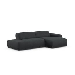 Trendmanufaktur Ecksofa &raquo;Braga, mit hochwertigem Kaltschaum, L-Form, in Cord erh&auml;ltlich&laquo; modernes Sofa, Couch mit hohem Sitzkomfort, 275/72/160 cm (B/