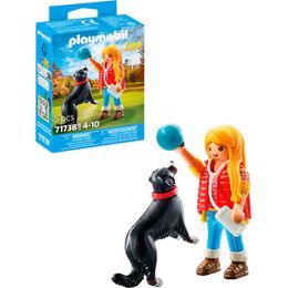 Playmobil Konstruktions-Spielset &raquo;Frau mit Sennenhund (71738), My Life&laquo; bunt Konstruktions-Spielset