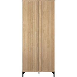 Aktenschrank &raquo;Faro&laquo; 1 Stk. tlg. moderner Industrial Look braun Holzwerkstoff