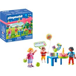 Playmobil Konstruktions-Spielset &raquo;Kinder Geburtstagsparty (71968), Gift Set&laquo; bunt Konstruktions-Spielset