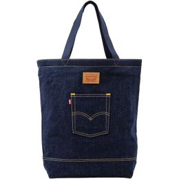 Levi's Levi's Damen Shopper &raquo;THE LEVI'S BACK POCKET TOTE&laquo; in modischer Jeans Optik blau
