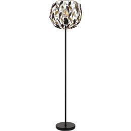 Globo LIGHTING Stehlampe &raquo;MIKA&laquo; E27 1 Stk. Stehlampe Wohnzimmer Schlafzimmer Flur Design-Leuchte