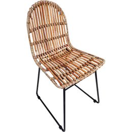 Tom Tailor HOME Rattanstuhl &raquo;T-RATTAN CHAIR&laquo; (Set) 2 Stk. beige