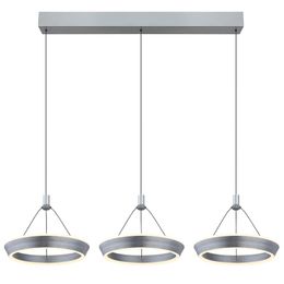 Globo LIGHTING LED Pendelleuchte &raquo;FERRA&laquo; LED-Modul Warmwei&szlig; H&auml;ngelampe/H&auml;ngeleuchte/Wohnzimmer/Esstisch/elegant