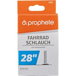 Prophete Fahrradschlauch &raquo;f&uuml;r Reifengr&ouml;&szlig;e 28"&laquo; schwarz Fahrradschlauch