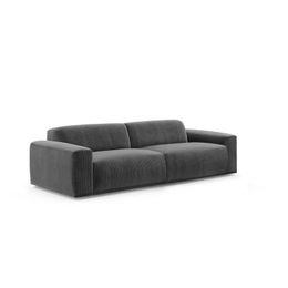 Trendmanufaktur Big-Sofa &raquo;Braga, mit hochwertigem Kaltschaum, Megasofa, in Cord erh&auml;ltlich&laquo; modernes Big-Sofa, Couch mit hohem Sitzkomfort, 254/72/107