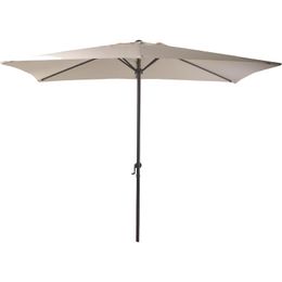 Garden Pleasure Sonnenschirm Sonnenschirm, 250 &times;145 cm beige Bezug: 100% Polyester