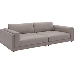 3C Candy Big-Sofa &raquo;Karalis mit extra gro&szlig;er Sitztiefe, elegantes Mega Sofa zum Relaxen,&laquo; auch in Cord- oder Leder-Bezug, lose Kissen, loungige 