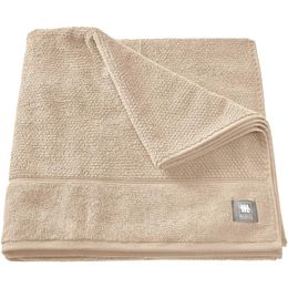 Musterring Badetuch &raquo;Solid&laquo; hautschmeichelnde Airtouch Qualit&auml;t beige Frottee, Baumwolle
