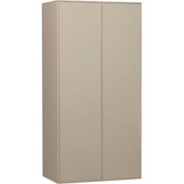 Woood Mehrzweckschrank &raquo;Daily Garderobenschrank&laquo; mit Push-to-Open Funktion, H&ouml;he 200 cm, Breite 50 oder 100 cm beige FSC -zertifizierter Holzwerkstoff