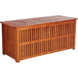Garden Pleasure Auflagenbox Eukalyptusholz, BxTxH: 130x55x58 cm braun Massivholz