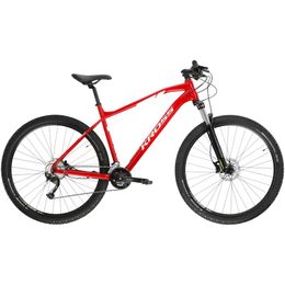 Mountainbike &raquo;KROSS MTB Hardtail Level 3.0 29" rot 18 G&auml;nge&laquo; 18 Gang Shimano ALIVIO M3100 Schaltwerk Kettenschaltung rot Mountainbike
