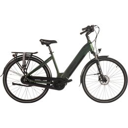 Adore Damen &raquo;28" Alu Cityfahrrad CX-280 Mittelmotor 75NM / 15Ah British Green matt&laquo; 8 Gang Shimano Nexus Schaltwerk Nabenschaltung Mittelmotor 250 W 
