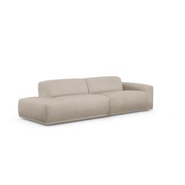 Trendmanufaktur Big-Sofa &raquo;Braga, mit hochwertigem Kaltschaum, Megasofa, in Cord erh&auml;ltlich&laquo; modernes Big-Sofa, Couch mit hohem Sitzkomfort, 277/72/107