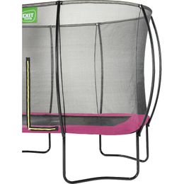 EXIT Gartentrampolin &raquo;Silhouette&laquo; BxT: 214x305 cm, mit Sicherheitsnetz rosa