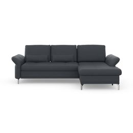 Home Affaire Ecksofa &raquo;Palm Beach L-Form&laquo; Federkern, mit Sitztiefenverstellung, wahlweise mit Bettfunktion grau 98%Polyester, 2%Polyamid