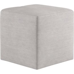 COTTA Hocker &raquo;Cuby&laquo; Sitzw&uuml;rfel, Cube, Sitzhocker grau 100% Polyester