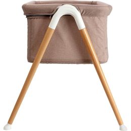 BABYGO Babybett &raquo;GoodNight, melange/beige&laquo; beige Kunststoff, Massivholz