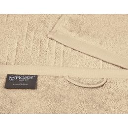 Ross Waschhandschuh &raquo;Premium&laquo; 100% Baumwolle beige Frottier