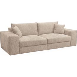 WERK2 Big-Sofa &raquo;Rozzana Mega Sofa mit viel Platz, aktuelle Bez&uuml;ge. Breite 246cm&laquo; mit losen R&uuml;ckenkissen, gem&uuml;tlich, in Cord, Breitcord und Pl&uuml;sch 