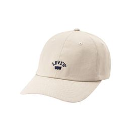 Levi's Levi's Damen Baseball Cap &raquo;LAZY GIRL LOGO CAP&laquo; mit Markenlogo Stickerei wei&szlig;