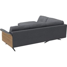 FLEXLUX Ecksofa &raquo;Glow, super bequem durch hochwertigem Sitzaufbau mit Federkern, L-Form&laquo; Modernes skandinavisches Design blau 62% Polyester/17%