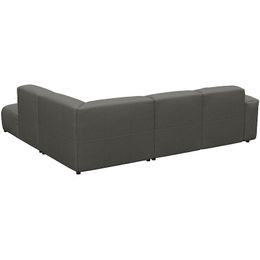 FLEXLUX Ecksofa &raquo;Lucera, super Sitzkomfort durch Kaltschaum im Sitz, L-Form&laquo; modern & anschmiegsam, Designsofa, modernes skandinavisches Design grau 