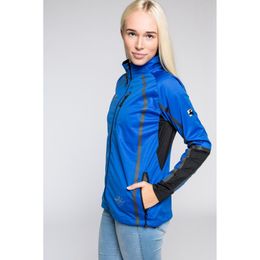 DEPROC Active Damen DEPROC Active Softshelljacke &raquo;THORSBY Women Midlayer&laquo; auch in Gro&szlig;en Gr&ouml;&szlig;en erh&auml;ltlich blau 48 (XL)