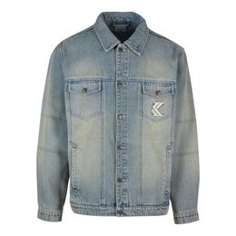 Karl Kani Damen Jeansjacke &raquo; OG OS Denim Jacket&laquo; 1 Stk. tlg. ohne Kapuze XS