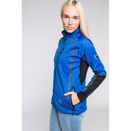 DEPROC Active Damen DEPROC Active Softshelljacke &raquo;THORSBY Women Midlayer&laquo; auch in Gro&szlig;en Gr&ouml;&szlig;en erh&auml;ltlich blau 48 (XL)