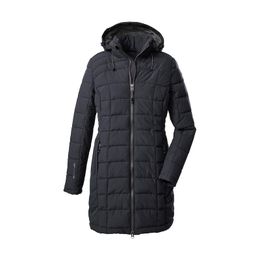 Killtec Damen Steppmantel &raquo;Skane WMN Quilted PRK&laquo; Moderner Parka von Killtec: warm, wasser- und winddicht, atmungsaktiv schwarz 38