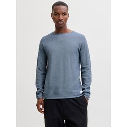 Jack & Jones Jack & Jones Herren Rundhalspullover &raquo;JJEHILL KNIT CREW NECK NOOS&laquo; mit Strukturstrick XS