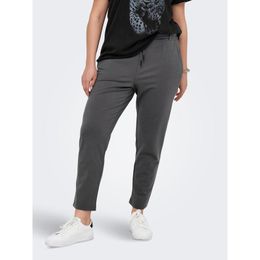 Only Carmakoma Damen Only CARMAKOMA Jogger Pants &raquo;CARGOLDTRASH LIFE CLASSIC PANT NOOS&laquo; Viskosemischung, regular fit grau 48, L&auml;nge 32