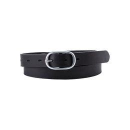 Levi's Levi's Damen Lederg&uuml;rtel &raquo;WOMEN'S CHARLIE BELT&laquo; mit Logopr&auml;gung schwarz
