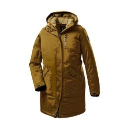 STOY Damen STOY Parka &raquo;STW 2 WMN PRK&laquo; Wasserdichter, atmungsaktiver Parka mit abnehmbarer Kapuze gelb 50