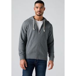 Levi's Levi's Herren Kapuzensweatjacke &raquo;NEW ORIGINAL ZIP UP&laquo; mit Logo-Stickerei und K&auml;ngurutasche schwarz M