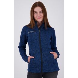 DEPROC Active Damen DEPROC Active Strickfleecejacke &raquo;ELKFORD WOMEN&laquo; auch in Gro&szlig;en Gr&ouml;&szlig;en erh&auml;ltlich blau 46 (L)