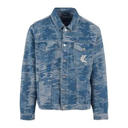 Karl Kani Damen Jeansjacke &raquo; OG K Distress Camo OS Denim Jacket&laquo; 1 Stk. tlg. ohne Kapuze L
