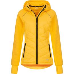 DEPROC Active Damen DEPROC Active Strickfleecejacke &raquo;ELMCOURT WOMEN&laquo; auch in Gro&szlig;en Gr&ouml;&szlig;en erh&auml;ltlich gelb 52 (XXL)