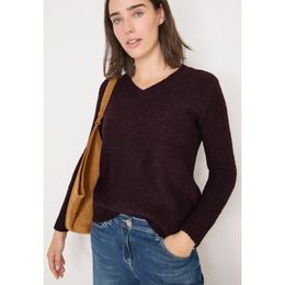 Cecil Damen Strickpullover Boucl&eacute; V-Neck XS (36)