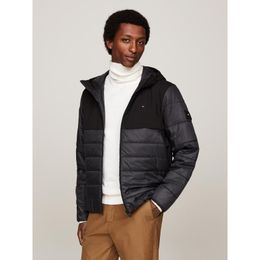 Tommy Hilfiger Steppjacke &raquo;CL MIXED MEDIA HOODED JACKET&laquo; mit Kapuze Black M (50) M (50) Jacke von Tommy Hilfiger Menswear