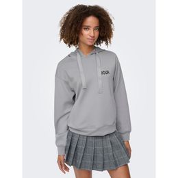Only Damen Only Kapuzensweatshirt &raquo;ONLALINA LIFE L/S PRINT HOOD SWT&laquo; XS